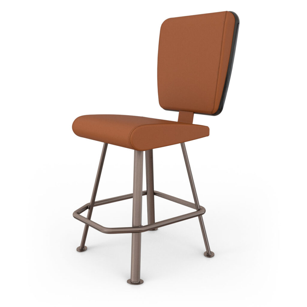 Solista, slot chair with leg base - MGR Casino Chairs