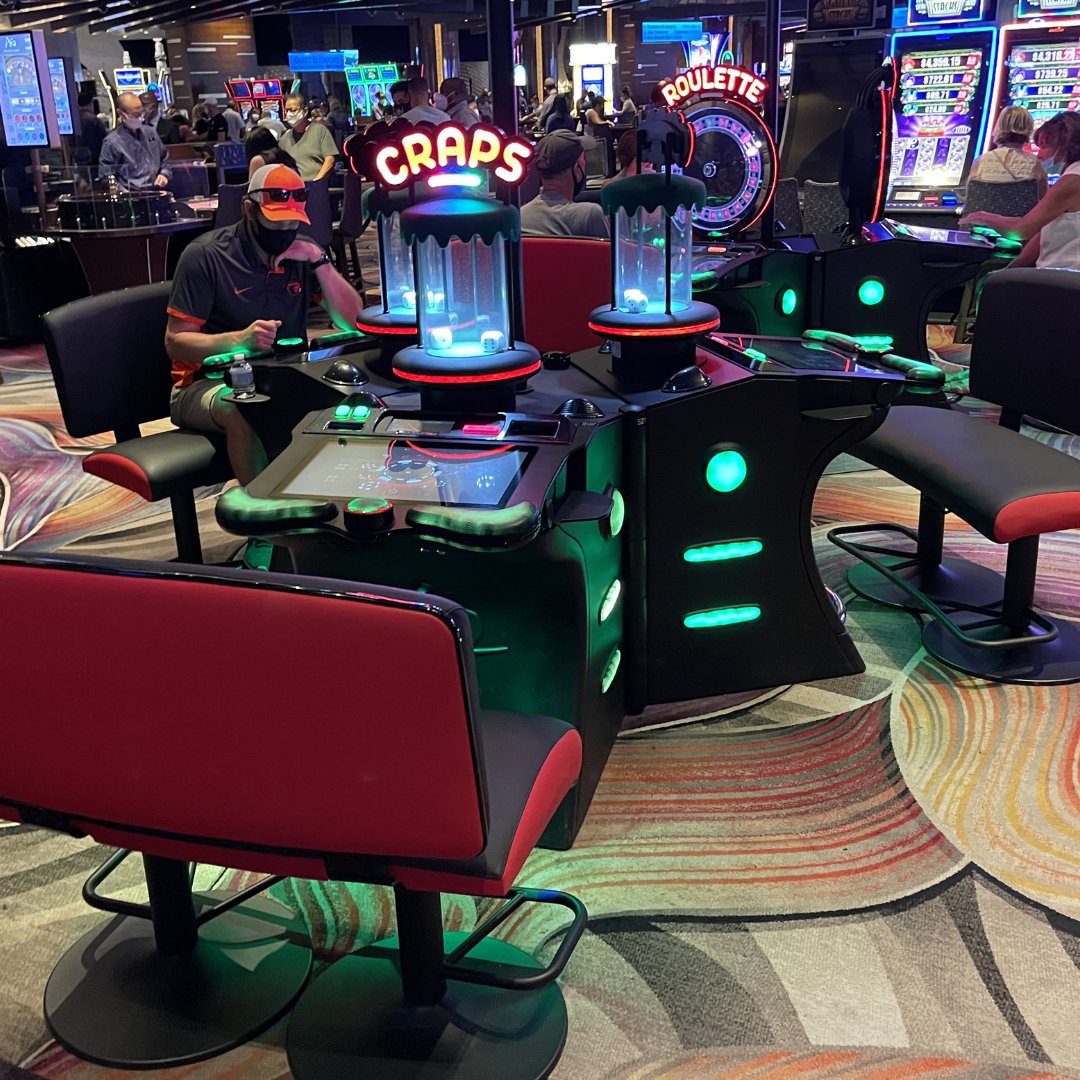 Love bench the original seating for slot machines - MGR Casino Chairs